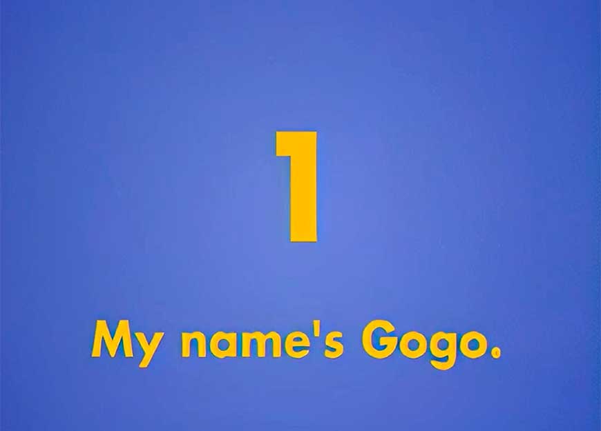 Gogo loves English